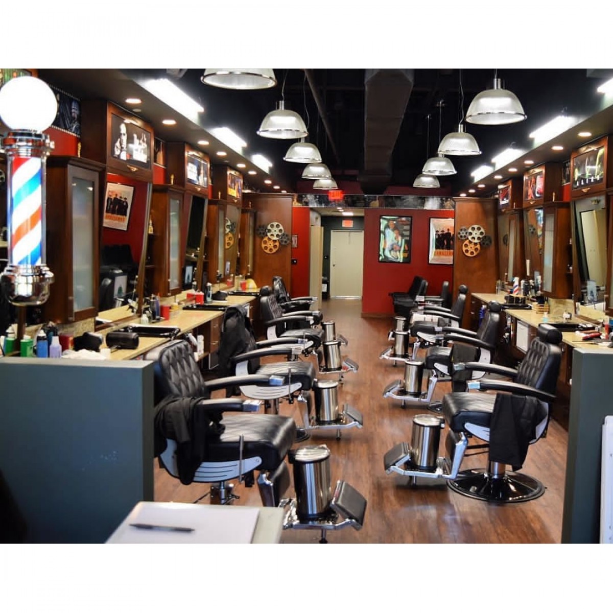 "BARON" Heavy Duty Barber Chair - Heavy Duty Barber Shop Chairs, Barber ...