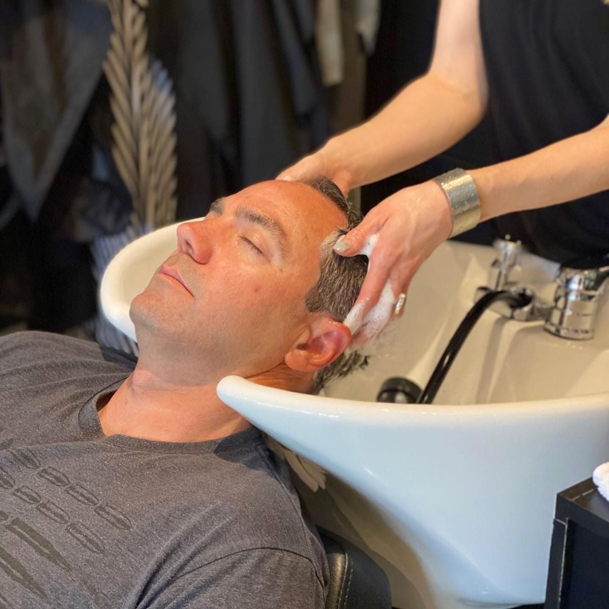 "ODESSA" Shampoo Bowls, Shampoo Backwash Unit, Shampoo Backwash System