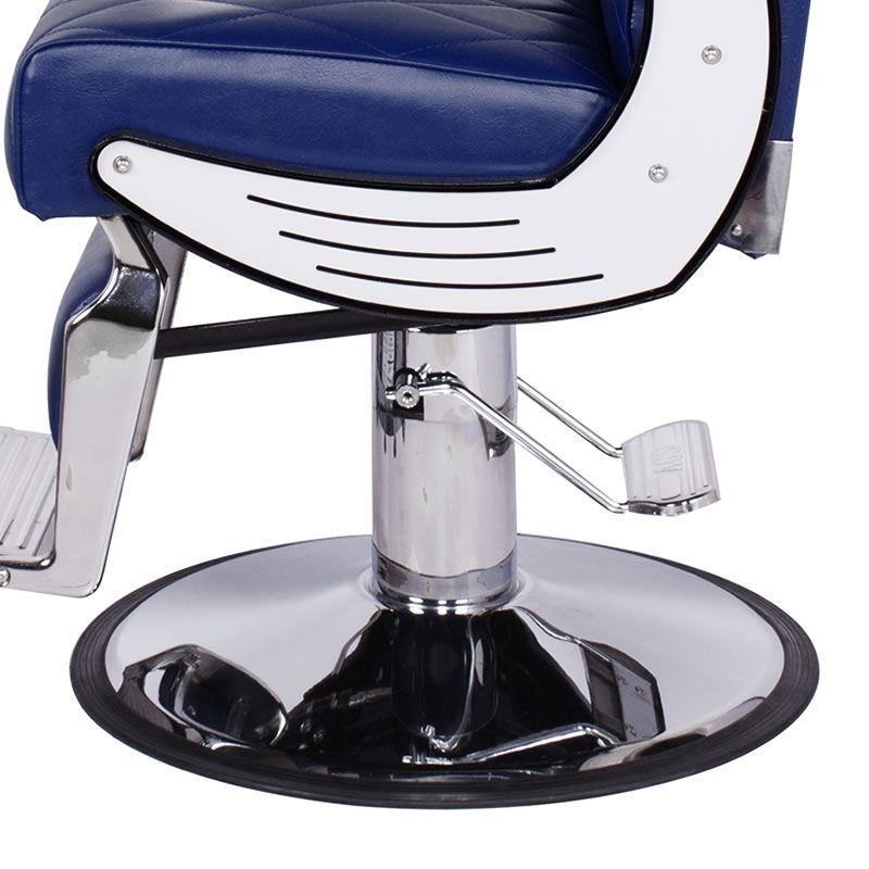 "BARON" Heavy Duty Barber Chair in Royal Blue - Heavy Duty Barber Shop ...