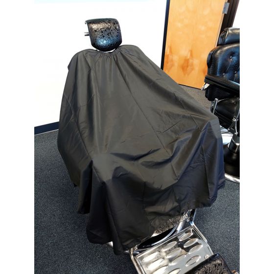 Pure Black Hair Cutting Cape