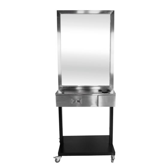 "LUMINA" Stainless Double Sided Styling Station, Cosmetology Station ...