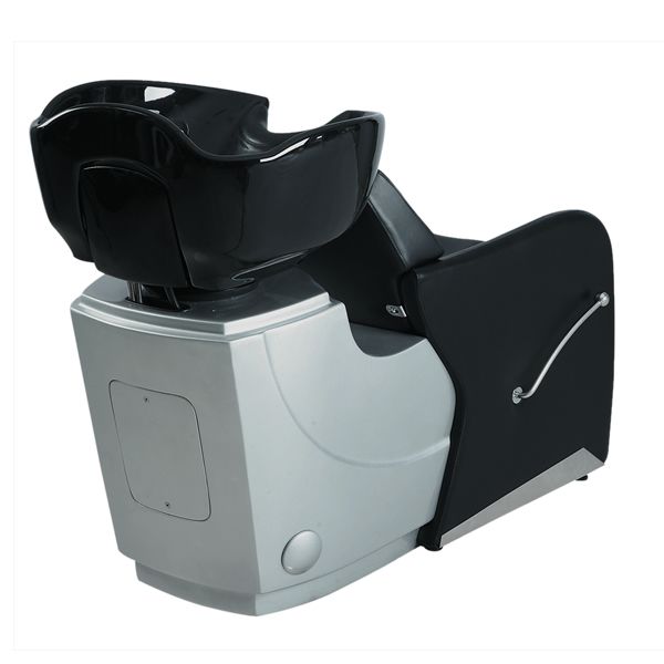 "ODESSA" Shampoo Backwash Unit in Black Crocodile